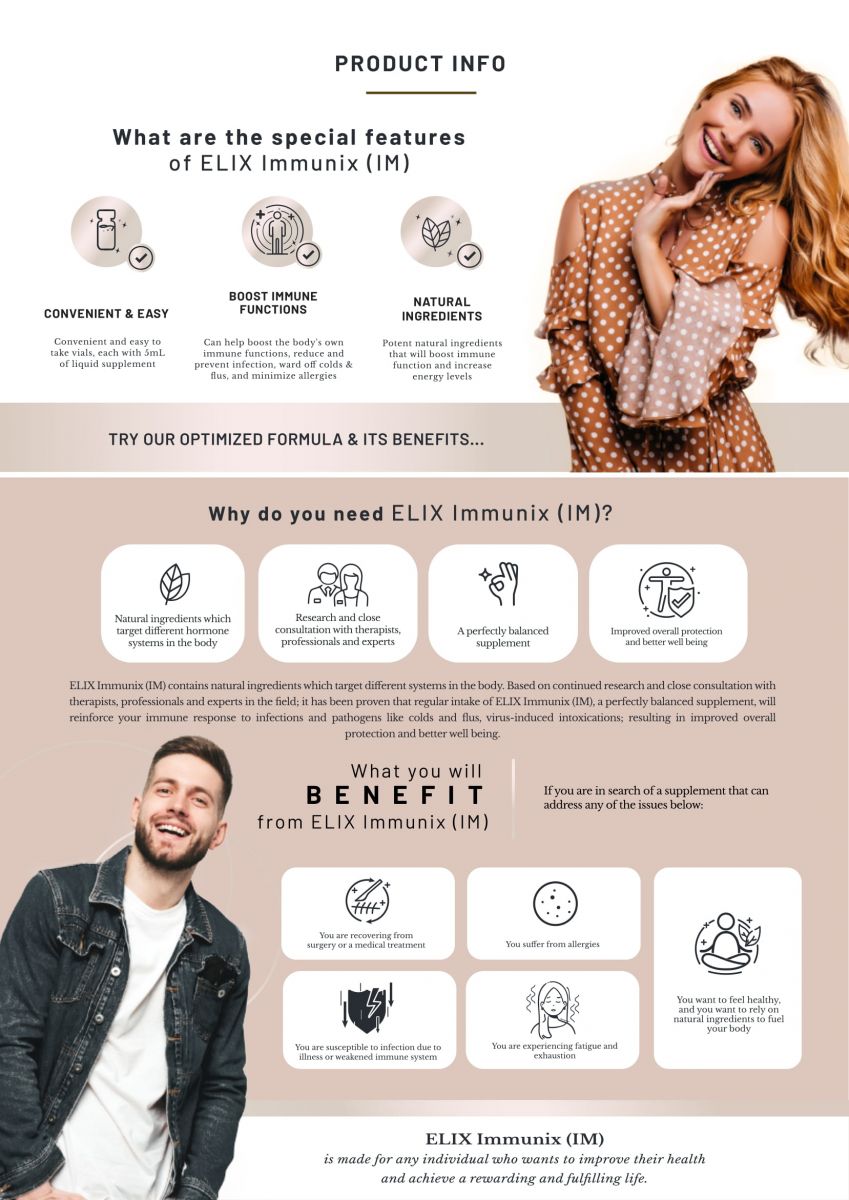 Elix | Immune Disorders | Perfected Formula