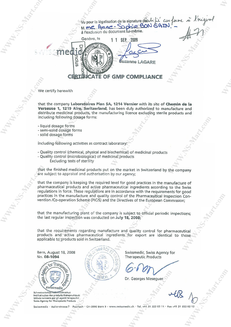 Anti-Aging MFIII of Switzerland VP (Vegetal Placenta) Advanced Formula ...